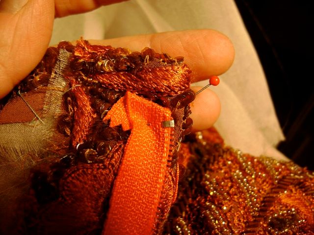 Working with Embellished Fabrics, Part 2 - Threads