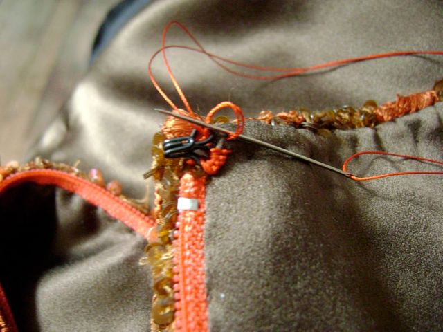 Working with Embellished Fabrics, Part 2 - Threads