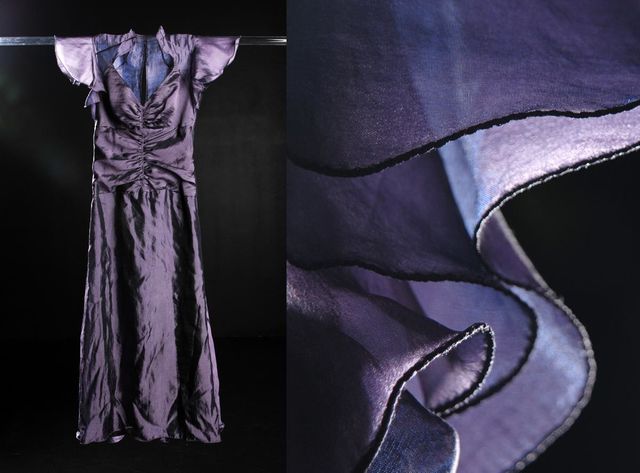 Washed Lavender Organza Dress - Threads