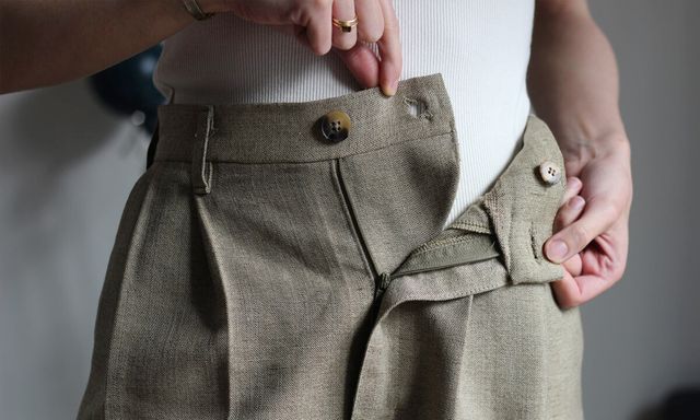 My Favorite Trouser-Making Details, Part 2: Adding Internal Buttons ...