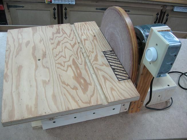 Shopmade 12" Disk Sander - FineWoodworking
