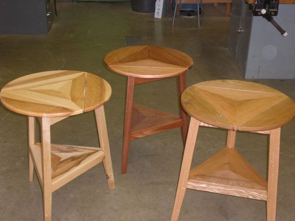 High-school students tackle "Table with a Twist" - FineWoodworking