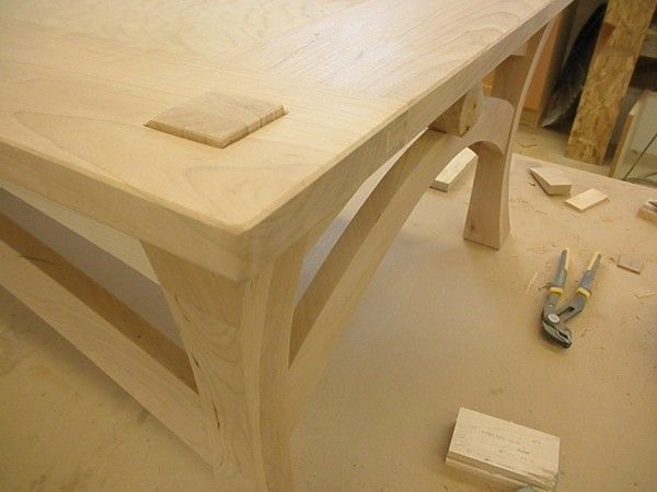 Arches coffee table - FineWoodworking