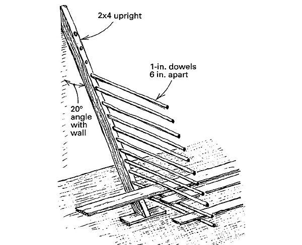 Drying rack - Fine Homebuilding