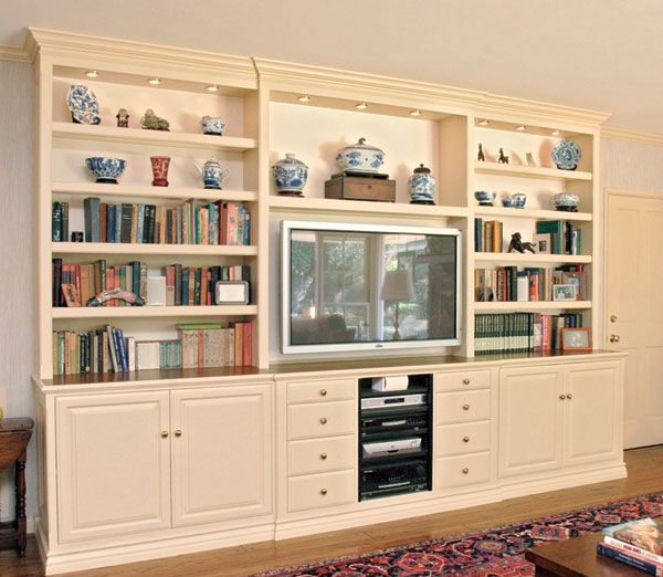 Entertainment Center Bookcase - FineWoodworking