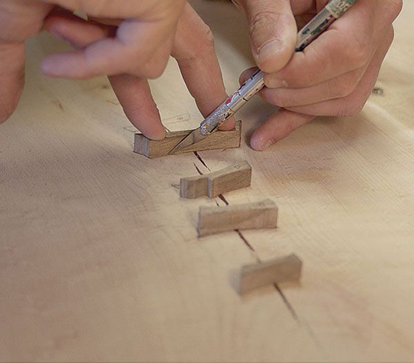 Butterfly Key Bench - FineWoodworking