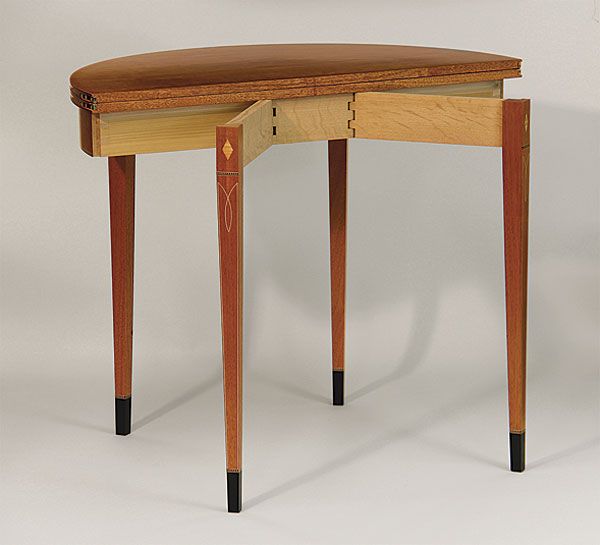 Federal Card Table - FineWoodworking