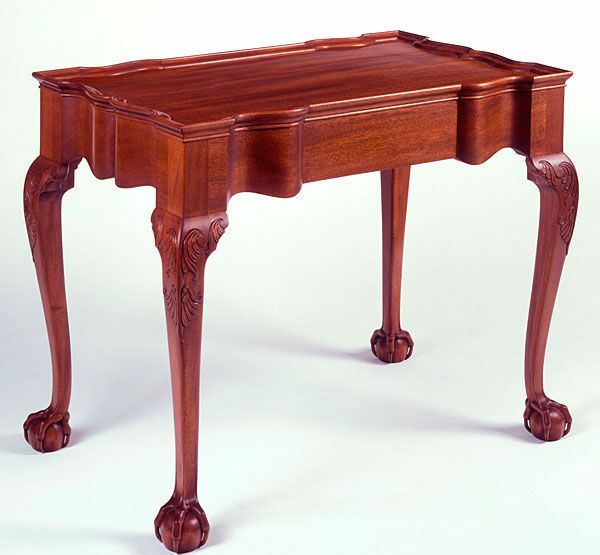 Chippendale Tea Table - FineWoodworking