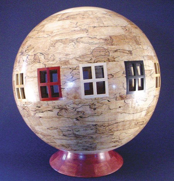 Turned Sphere - FineWoodworking