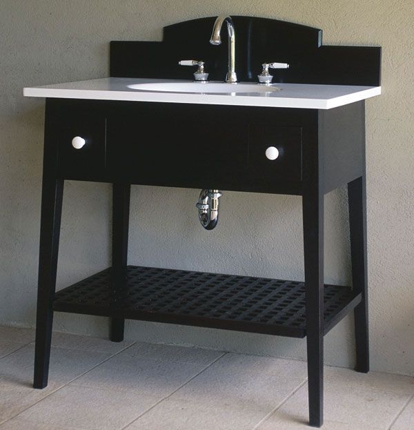 Shaker-style Vanity Cabinet - FineWoodworking