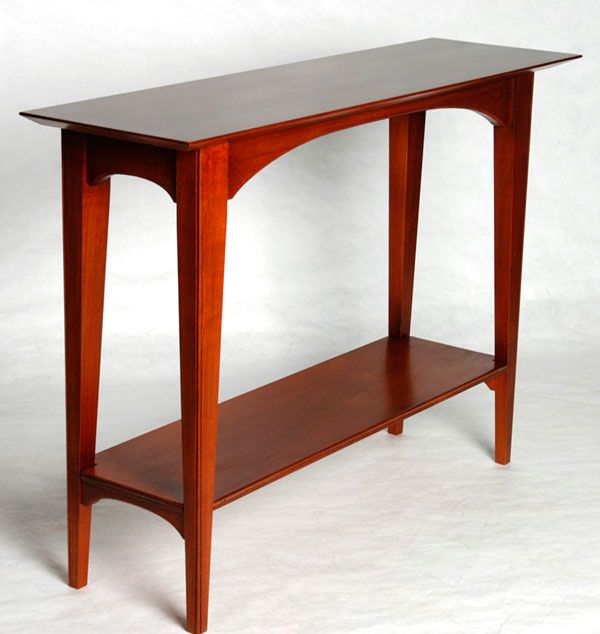 Cherry Hall Table - FineWoodworking