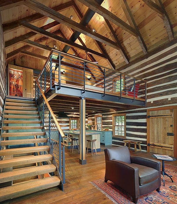 Linking Logs - Fine Homebuilding