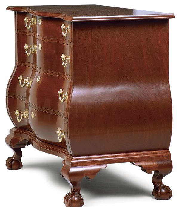 Bombe-style Chest of Drawers - FineWoodworking