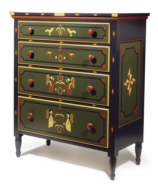 Painted Chest - FineWoodworking