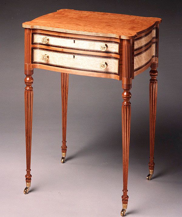 Federal Nightstand - FineWoodworking