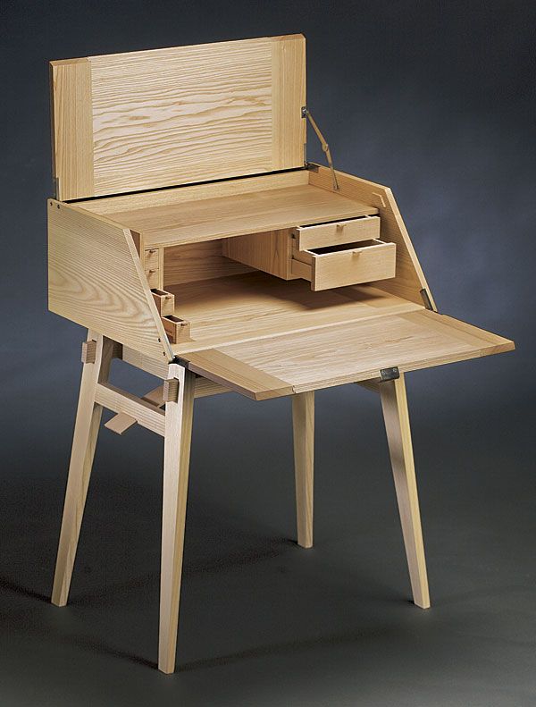 Knock-Down Writing Desk - FineWoodworking