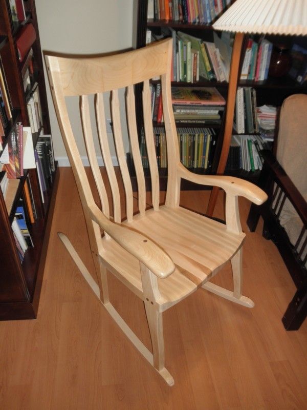 Maple Rocker - FineWoodworking