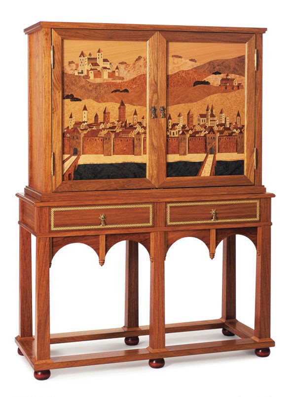 Dutch Cabinet on Stand - FineWoodworking