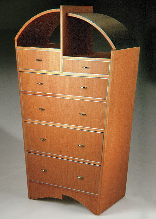 Postmodern Chest of Drawers - FineWoodworking