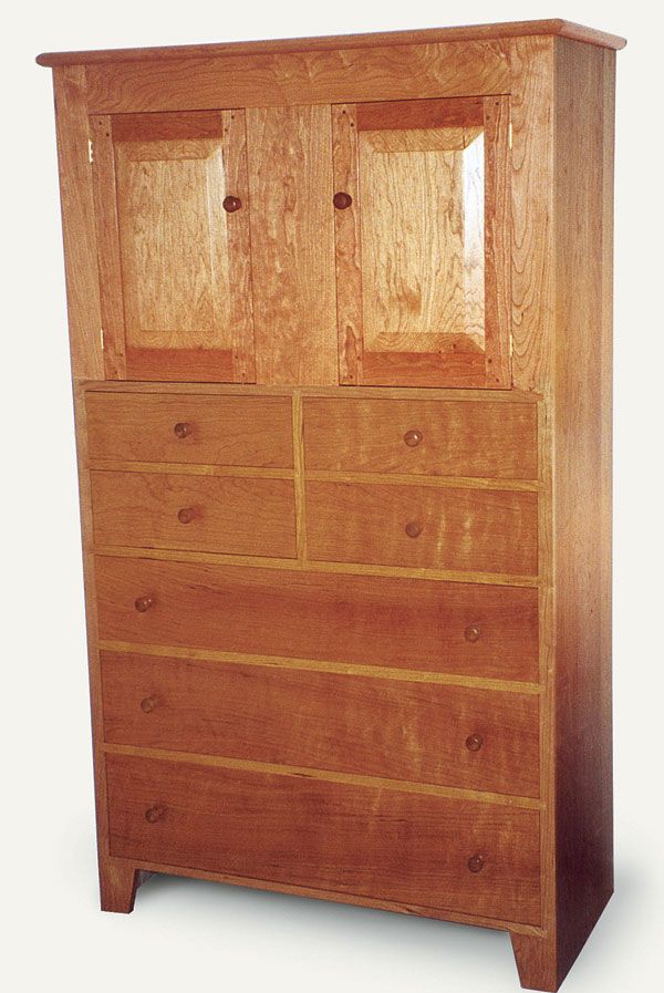 Shaker-style Tall Chest - FineWoodworking