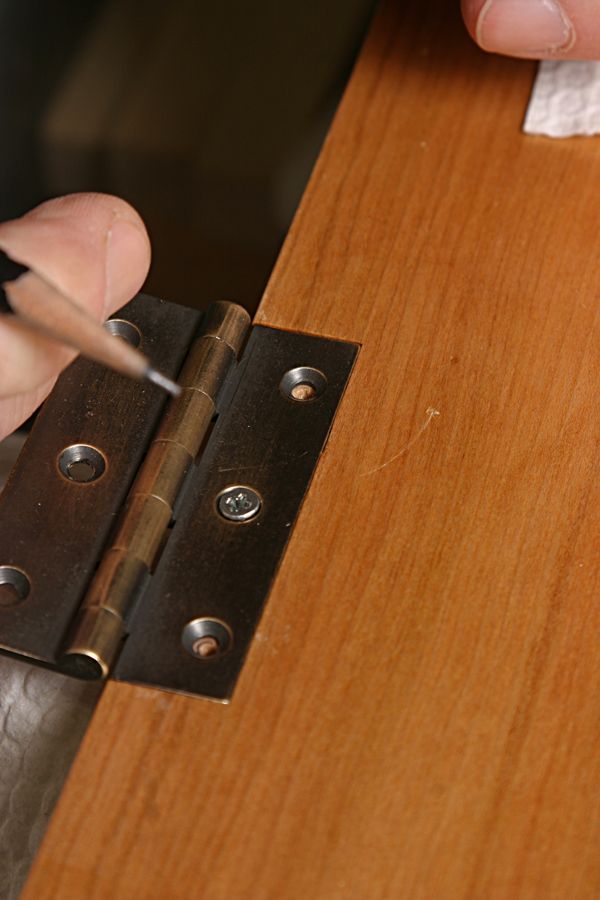 How to Repair a Botched Hinge Installation - FineWoodworking