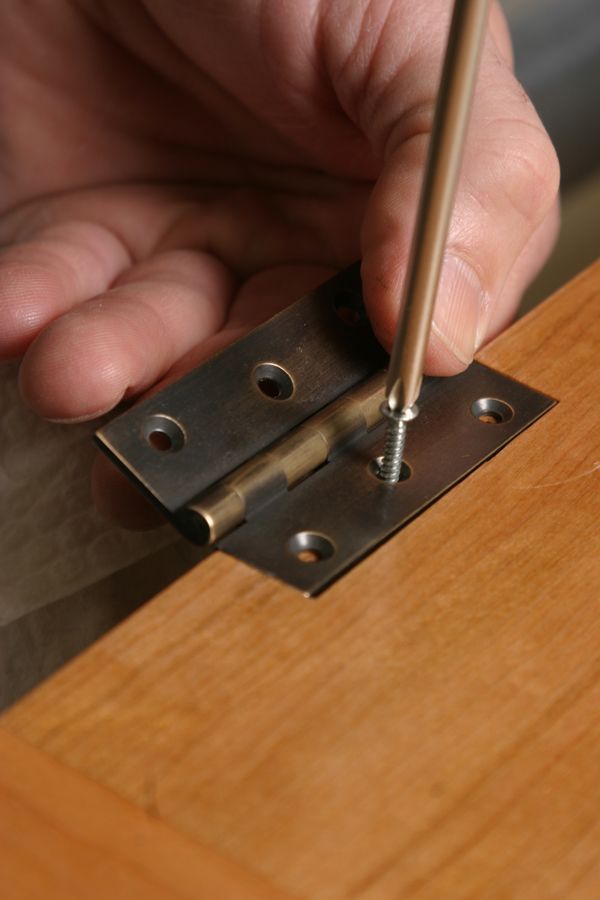 How to Repair a Botched Hinge Installation - FineWoodworking