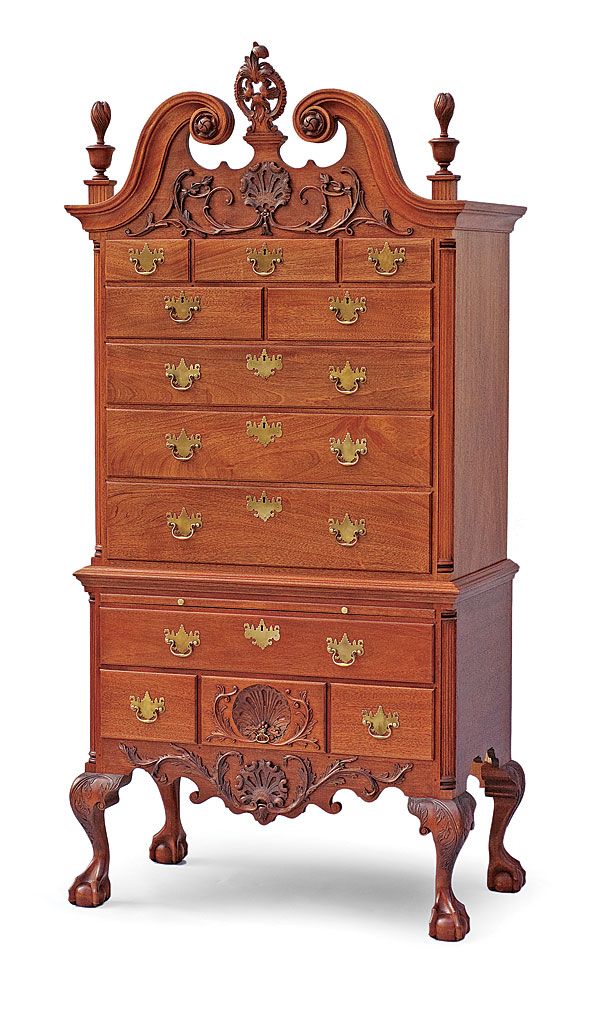 Philadelphia High Chest - FineWoodworking