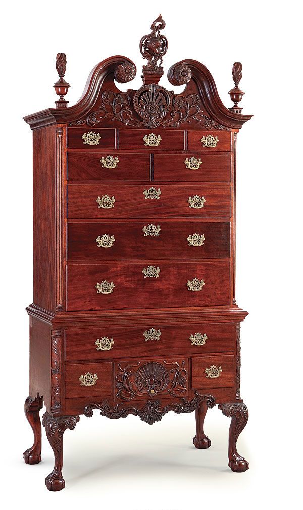 Philadelphia High Chest - FineWoodworking