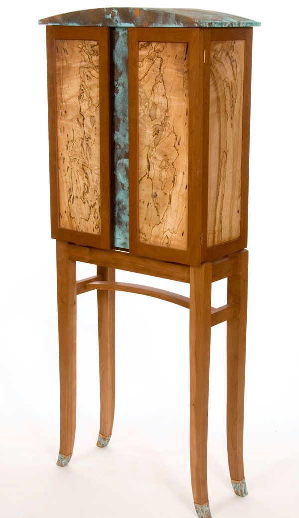 Copper Cabinet-on-Stand - FineWoodworking