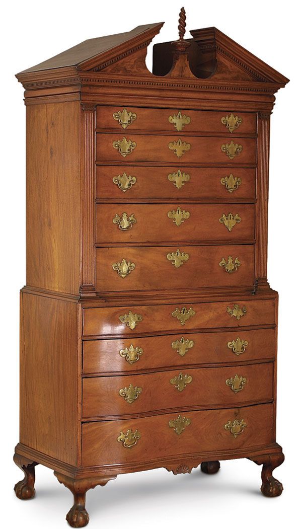 Chippendale-style Chest-on-Chest - FineWoodworking