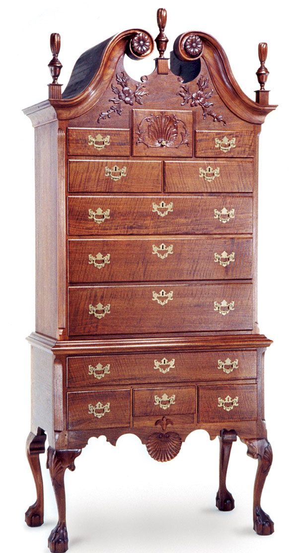 Philadelphia-style Highboy - FineWoodworking