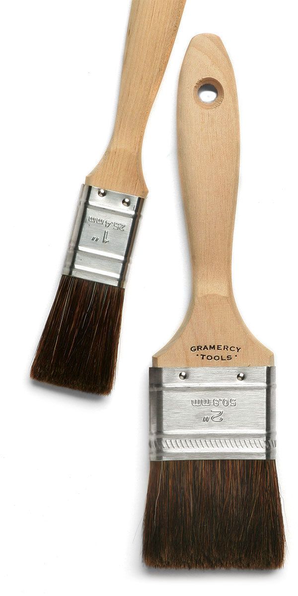 Great Brushes for Shellac, Lacquer, and Varnish - FineWoodworking