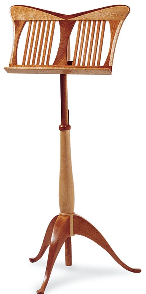 Music Stand - FineWoodworking