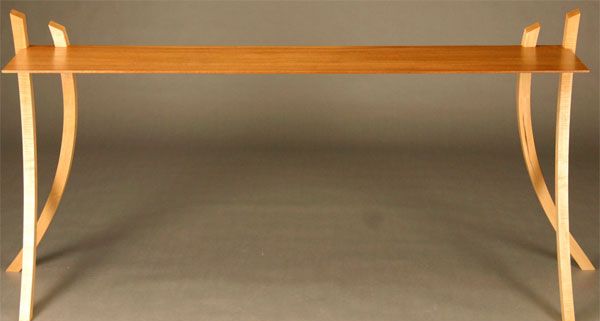 Dancing Leg Hall Table - FineWoodworking