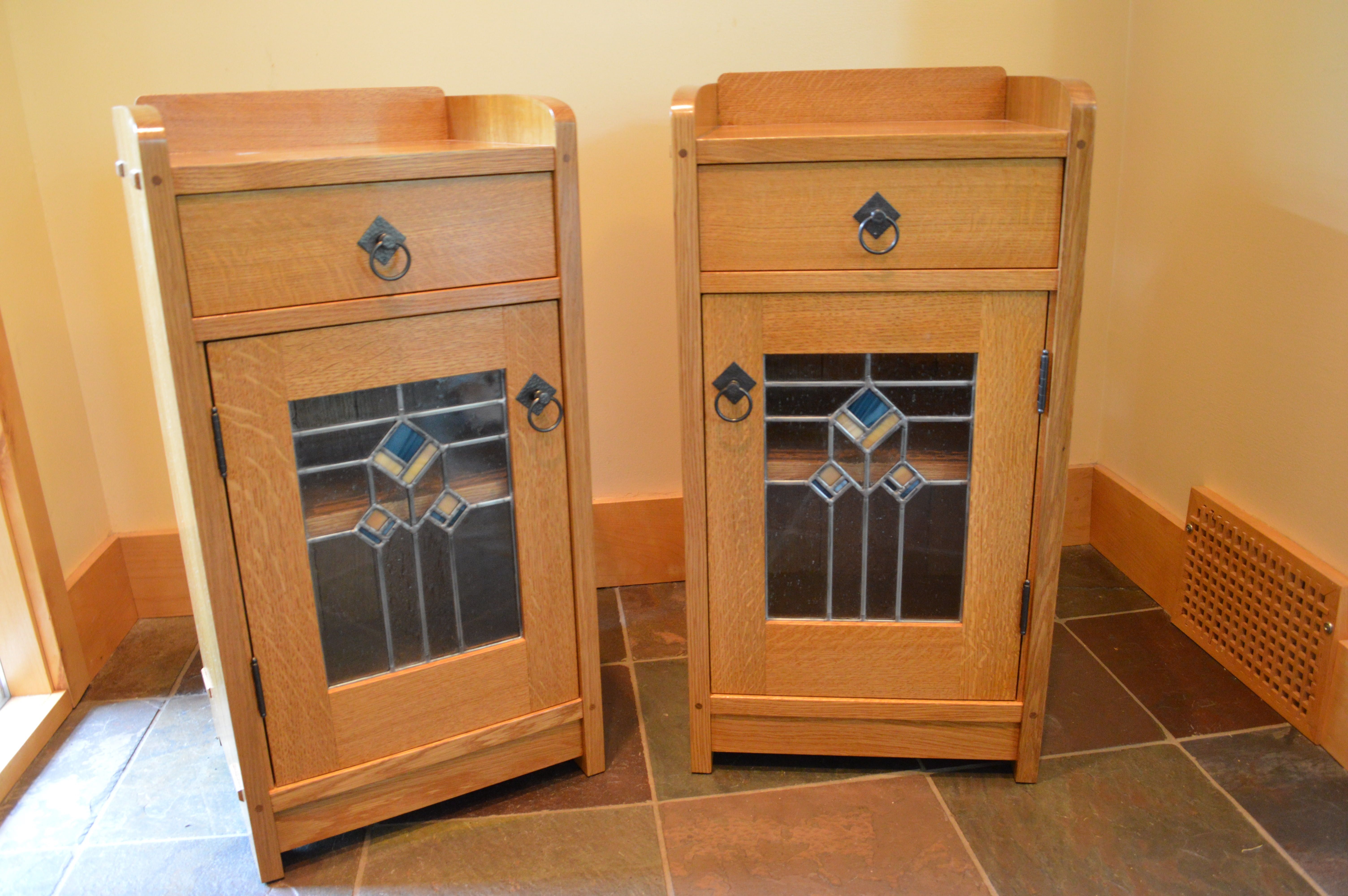 bedside cabinet pair - FineWoodworking