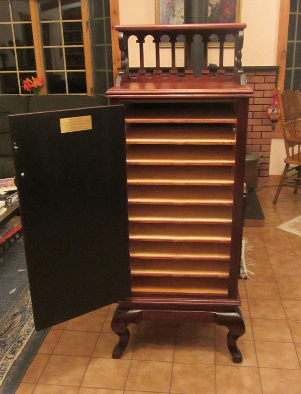 Victorian Sheet Music Cabinet - FineWoodworking