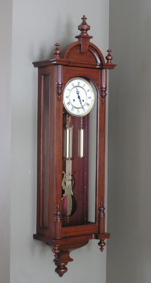 Mahogany Wall Clock - FineWoodworking