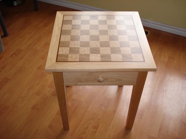 Shaker Games Table - FineWoodworking