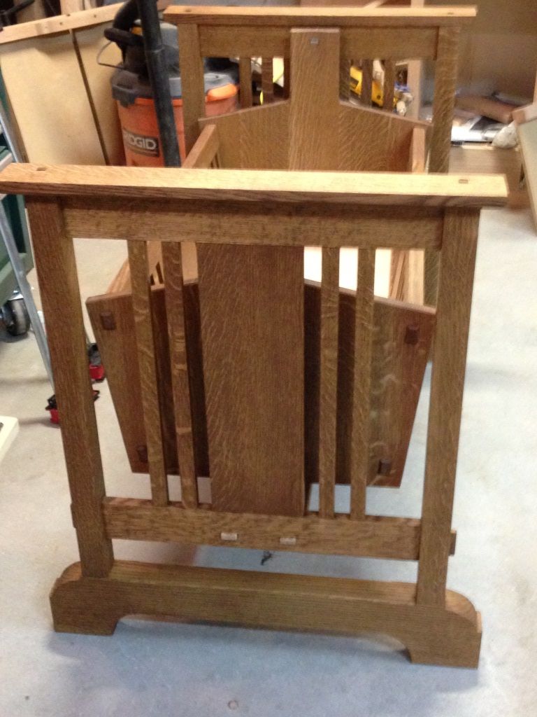 Arts & Crafts - Waylon's Mission Cradle - FineWoodworking