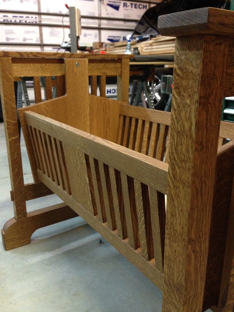 Arts & Crafts - Waylon's Mission Cradle - FineWoodworking