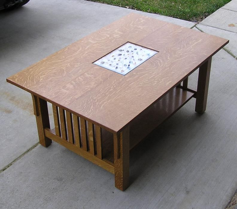 Modified Craftsman Style Coffee Table - FineWoodworking