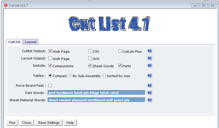 CutList 4.1.7 Is Now Available - FineWoodworking