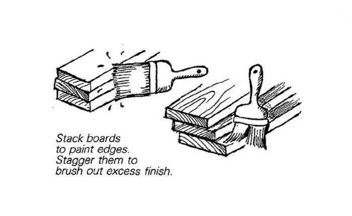 Stack Painting - Fine Homebuilding