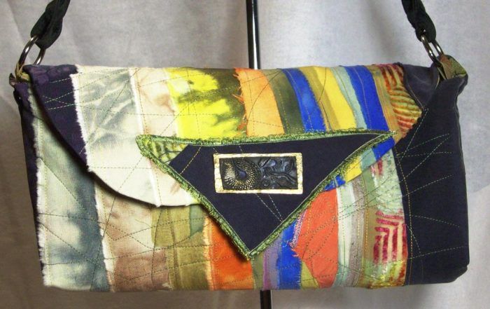 silk scrap bag - Threads