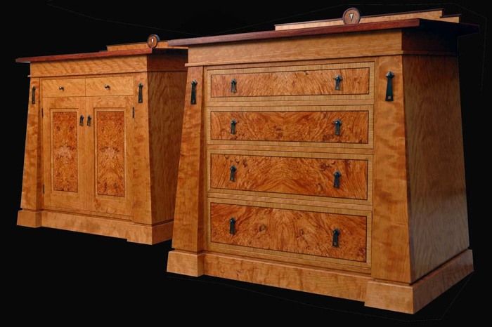 Two Tapered Case PIeces - FineWoodworking