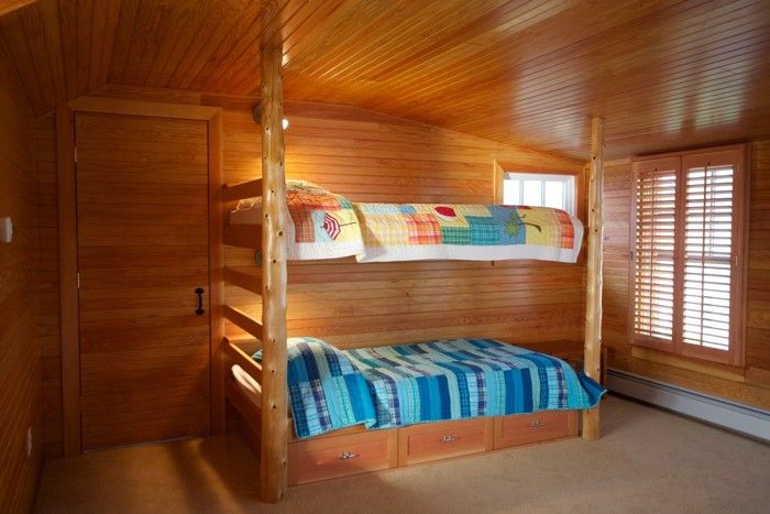 Attic Bunk Room - Fine Homebuilding
