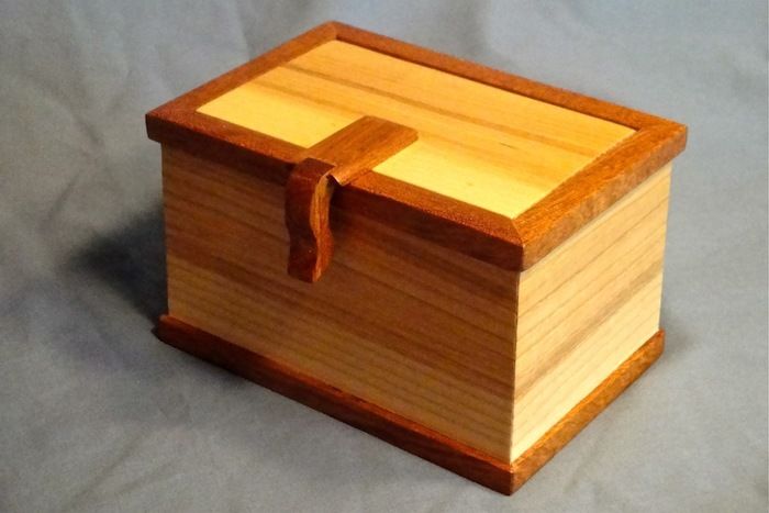 Hickory and African Cherry Box - FineWoodworking