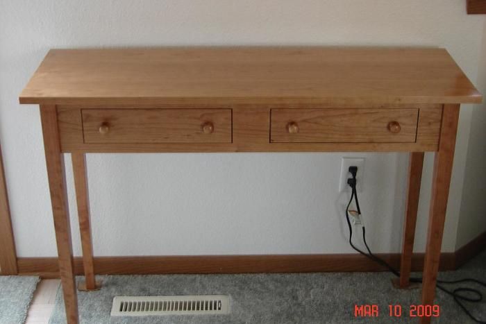 Shaker Hall Table - FineWoodworking