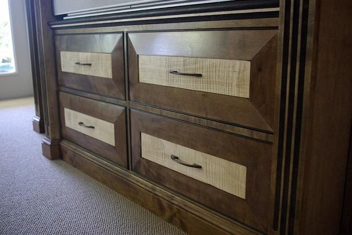 maple, walnut, and ebony inlaid dovetail drawers - FineWoodworking