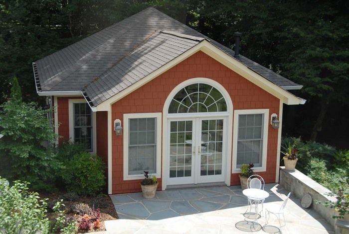 Combined Shop and Pool House - FineWoodworking